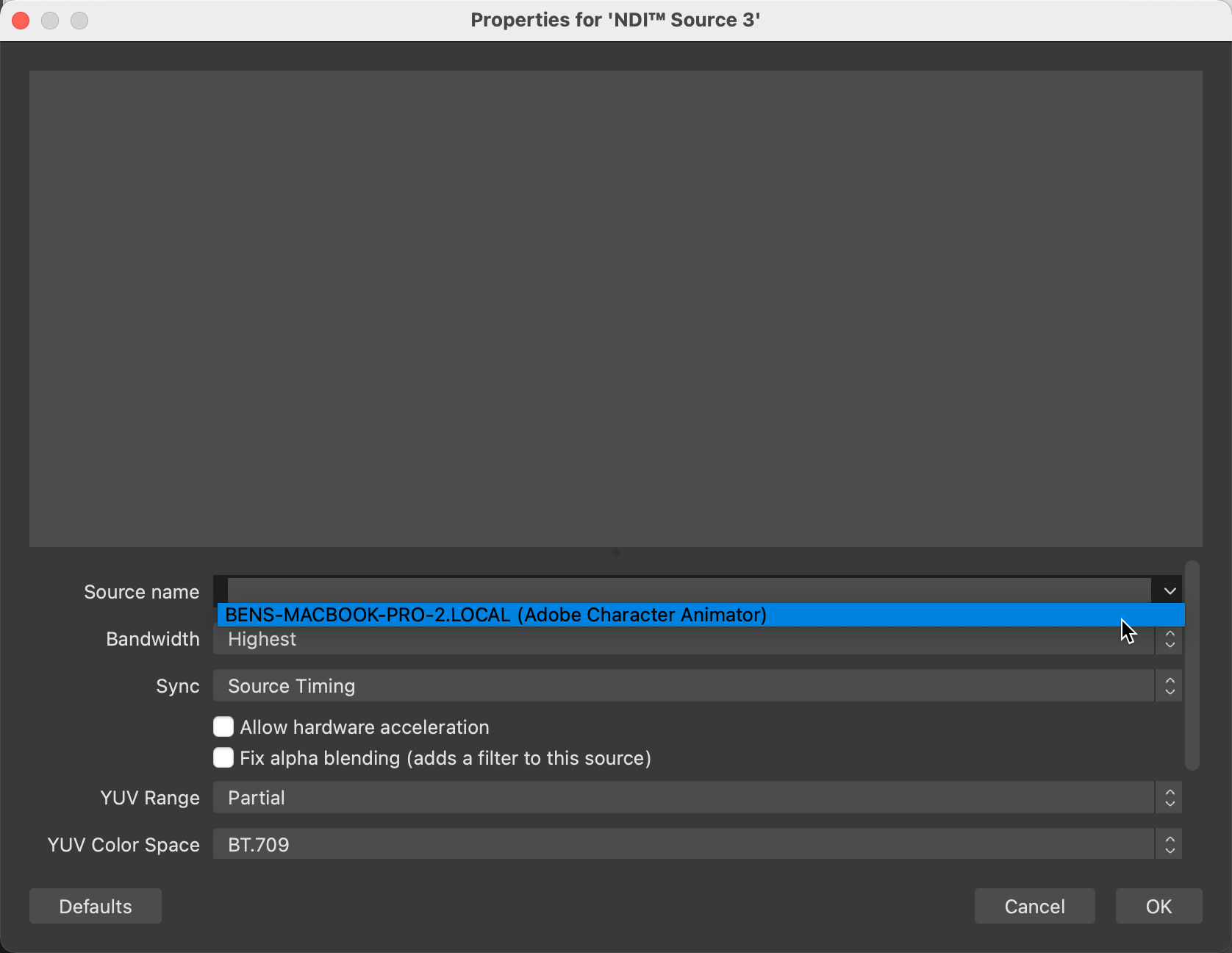 Add cartoons to your livestream with Adobe Character Animator and OBS